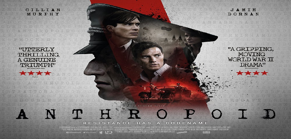 NOW SHOWING – ANTHROPOID (Friday, September 9 – Thursday, September 15 ...